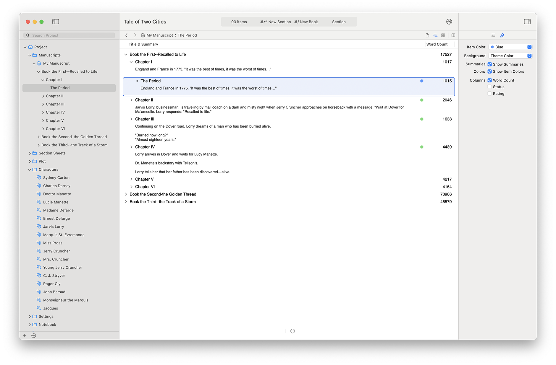 Storyist - for macOS